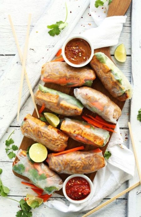 Spring Rolls: Goodbye Winter, Hello Healthy Eating | Girlfriend is Better